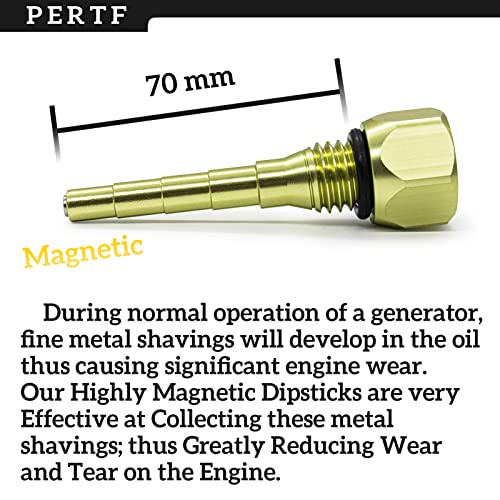 Generator Magnetic Oil Dipstick Compatible with Champion 2000/2500 Watt Inverter Generator,Magnetic Tip Oil Dipstick Dip Stick Parts