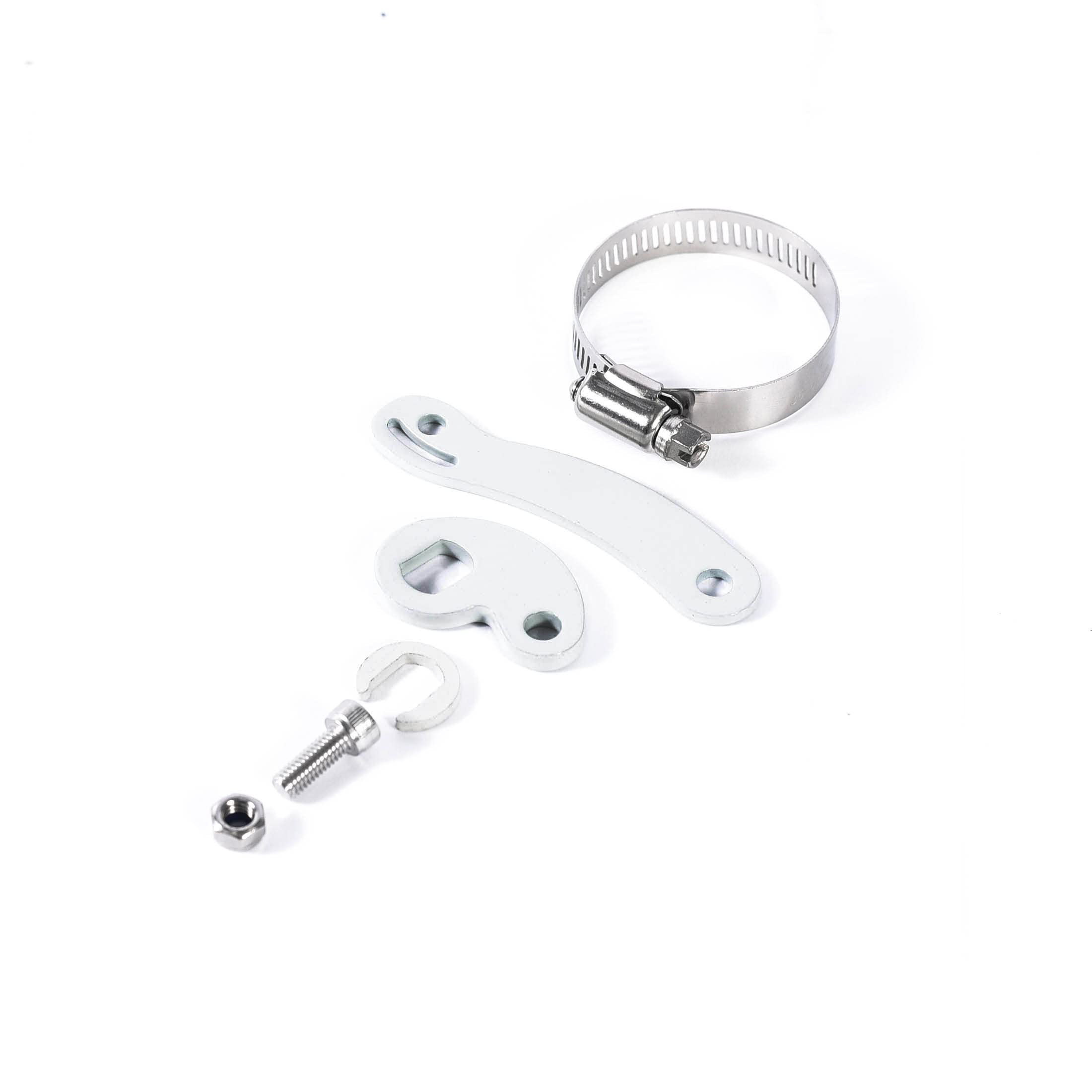 EBIKELING Universal Torque Arm Conversion Kits for Electric Bicycle, EBike Front or Rear Hub Motors and Mid Drive e-Bike Tool for Maintenance, 6 pc Ebike Accessories (White)
