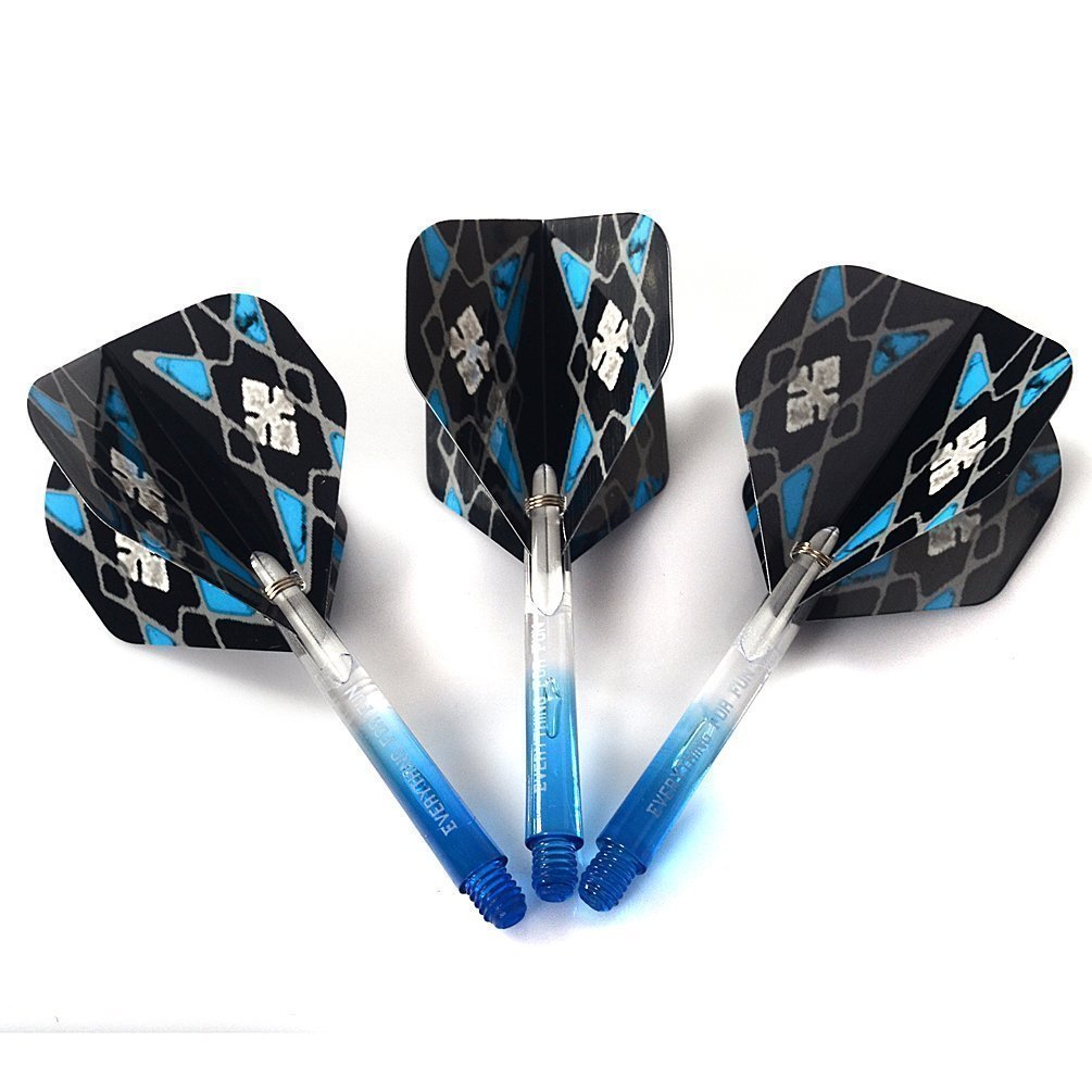 CUESOUL 16 Grams Soft Tip Darts Set with Dart Case - Brass Barrels