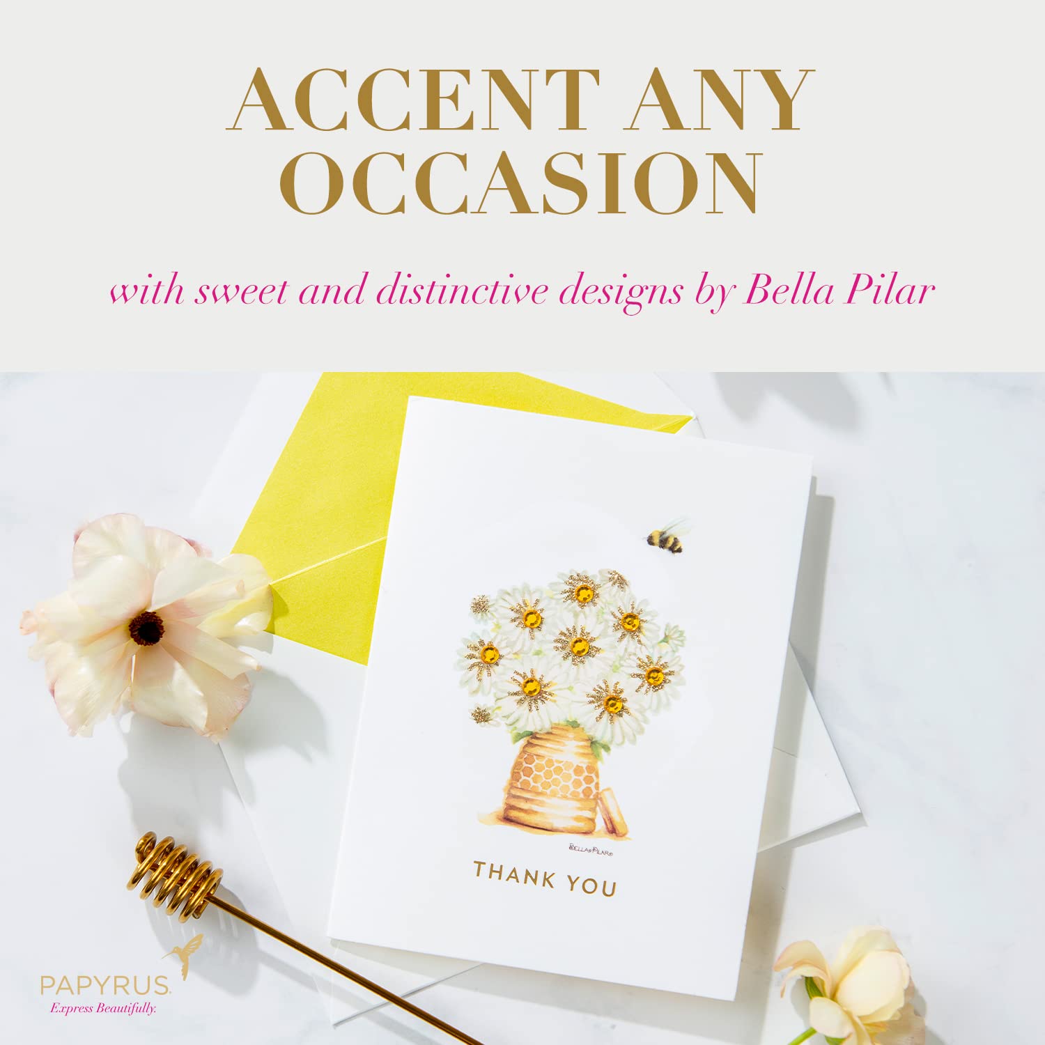 Papyrus Birthday Card - Designed By Bella Pilar (Extra Cheers)