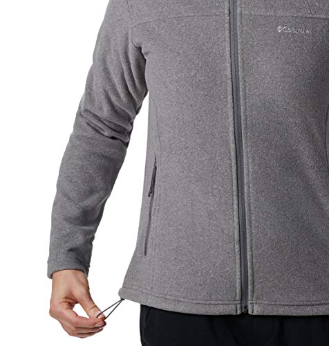 Columbia Women's Fast Trek II Jacket, City Grey Heather, Large