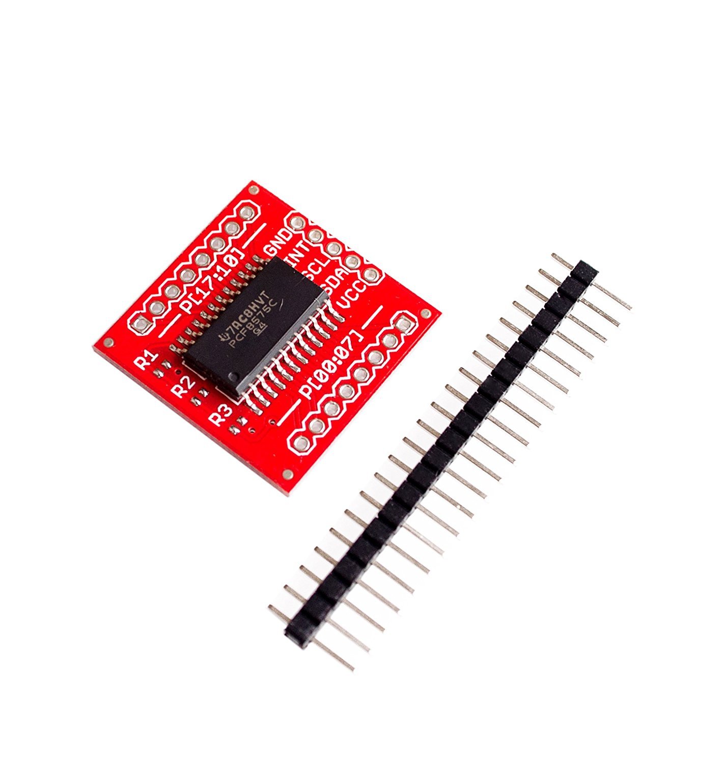 Comimark 1Pcs PCF8575 IIC I2C I/O Extension Shield Module 16 bit SMBus I/O Ports for Arduino