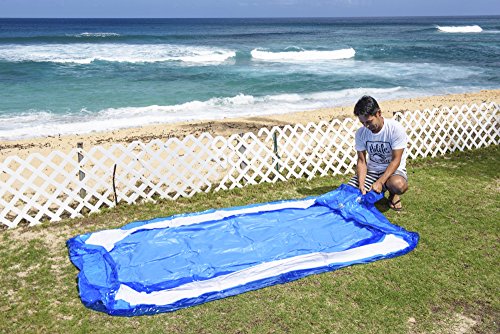 Jilong Rectangular Family Inflatable Pool for Ages 6+, Blue, 103" x 69" x 20"