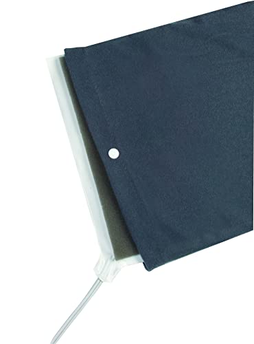 Thera|Care Small Size Heating Pad with Moist & Dry Heat | Wide-Range Heat Temperature Setting | 9β x 9β, Gray, (24-810)