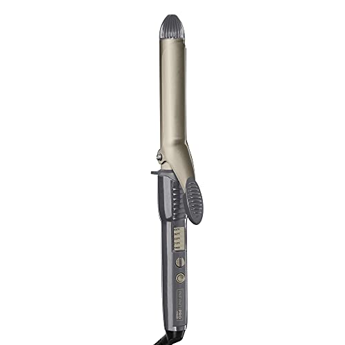 CONAIR INFINITIPRO Tourmaline 1-Inch Ceramic Curling Iron, 1-inch barrel produces classic curls β for use on short, medium, and long hair