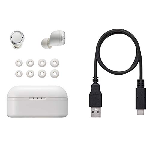 Panasonic True Wireless Earbuds | Bluetooth Earbuds|IPX4 Water Resistant | Small, Lightweight | Long Battery Life, Alexa Compatible | RZ-S300W (White)