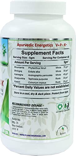 JOKE Yakrit Plihantak Churna Advanced - Ayurvedic Medicine for Fatty Liver (Pack of 1) 200 g