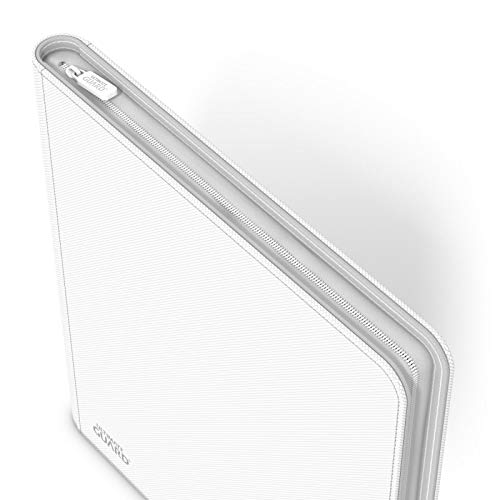 Ultimate Guard Zipfolio 480 β 24 Pocket XenoSkin (Quadrow) White
