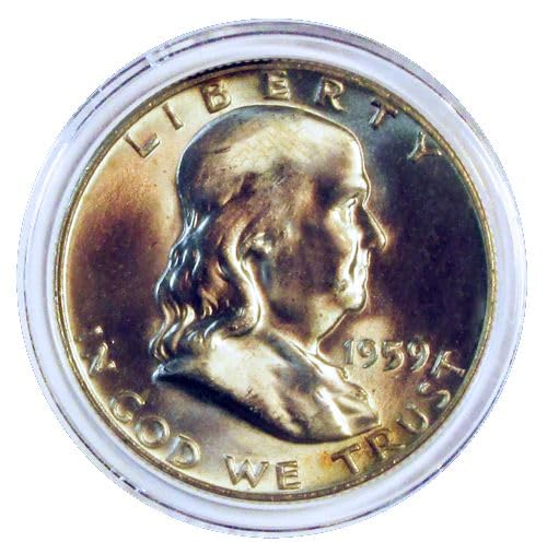 Guardhouse 30mm Direct Fit Coin Capsule for US Modern Half Dollar and Other Similar Sized Coins Pack of 100