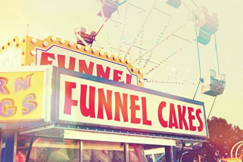 Funnel Cake Kit Deluxe Bundle- Includes Funnel Cake Mix, Ring, Dredge, and 1lb Confections Sugar - Funnel Cake Maker Machine - Carnival Food Makers