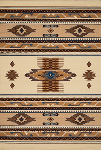United Weavers of America Manhattan Collection Indoor Rug, 3'11" x 5'3", Berber