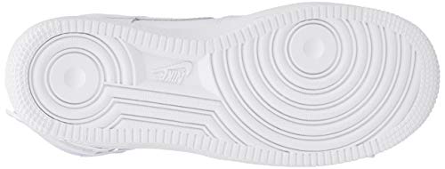 Nike Women's AIR Force 1 HIGH Casual Shoes (8.5, White/White/White)