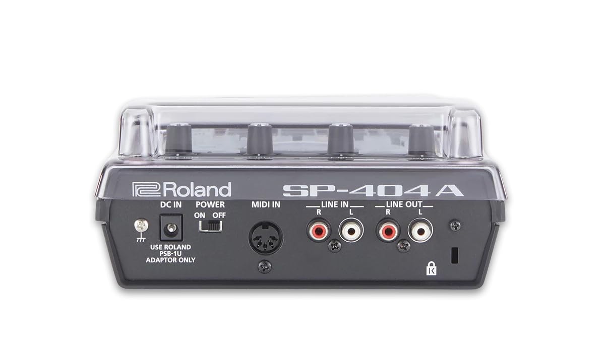 Decksaver SP404 SP404A SP404SX Roland SP-404 MK1 Cover Incl. SP-404A & SP-404SX (Does Not Fit MK2) (DS-PC-SP404)