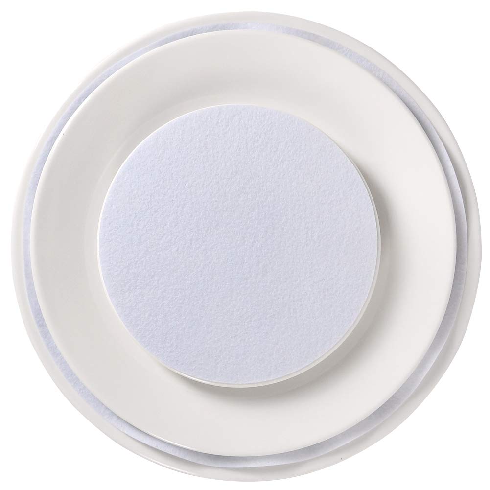 Soft Felt Plate Protectors, Set of 30 and 2 Different Size, Plate Separators Pads China Storage Dividers Protectors Dish Protectors Pads for Protecting and Stacking Your Cookware