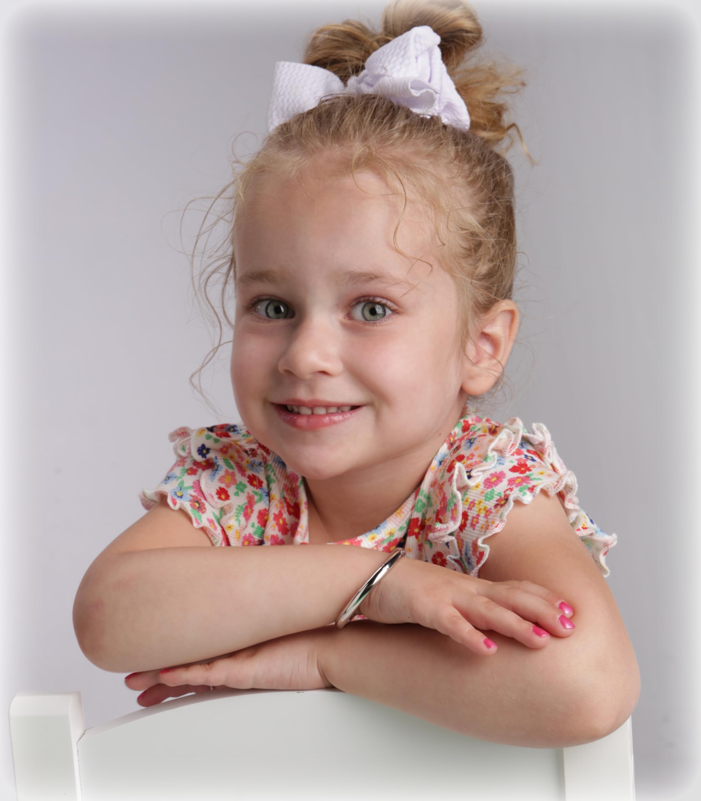 Children's .925 Sterling Silver Baby Bangle Bracelet for Babies, Toddlers and Little Girls (Child-Medium)