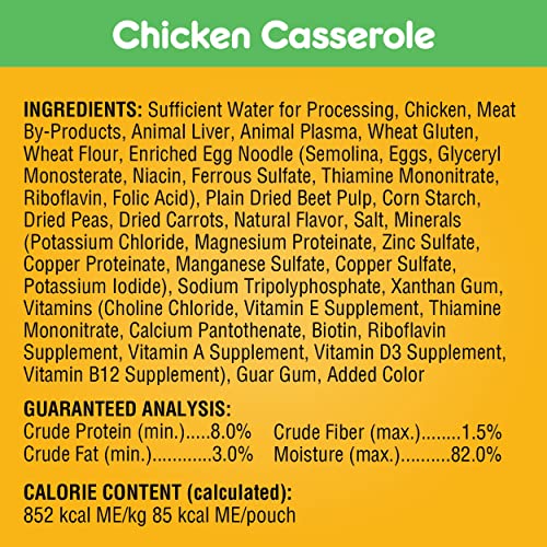PEDIGREE CHOICE CUTS IN GRAVY Adult Soft Wet Dog Food 24-Count Variety Pack, 3.5 oz Pouches
