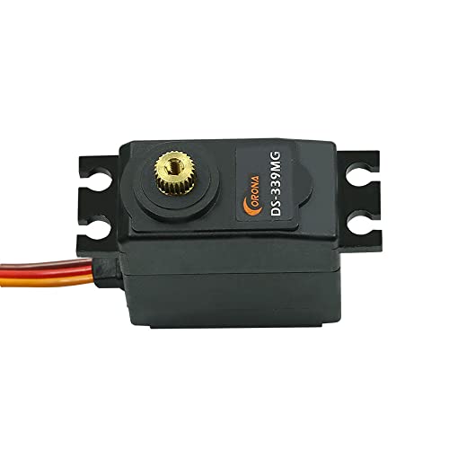 SoloGood 5Kg Servo Metal Gear Steering Servo DS-339MG for RC Airplane Fixed Wing Drone RC Car Model Part
