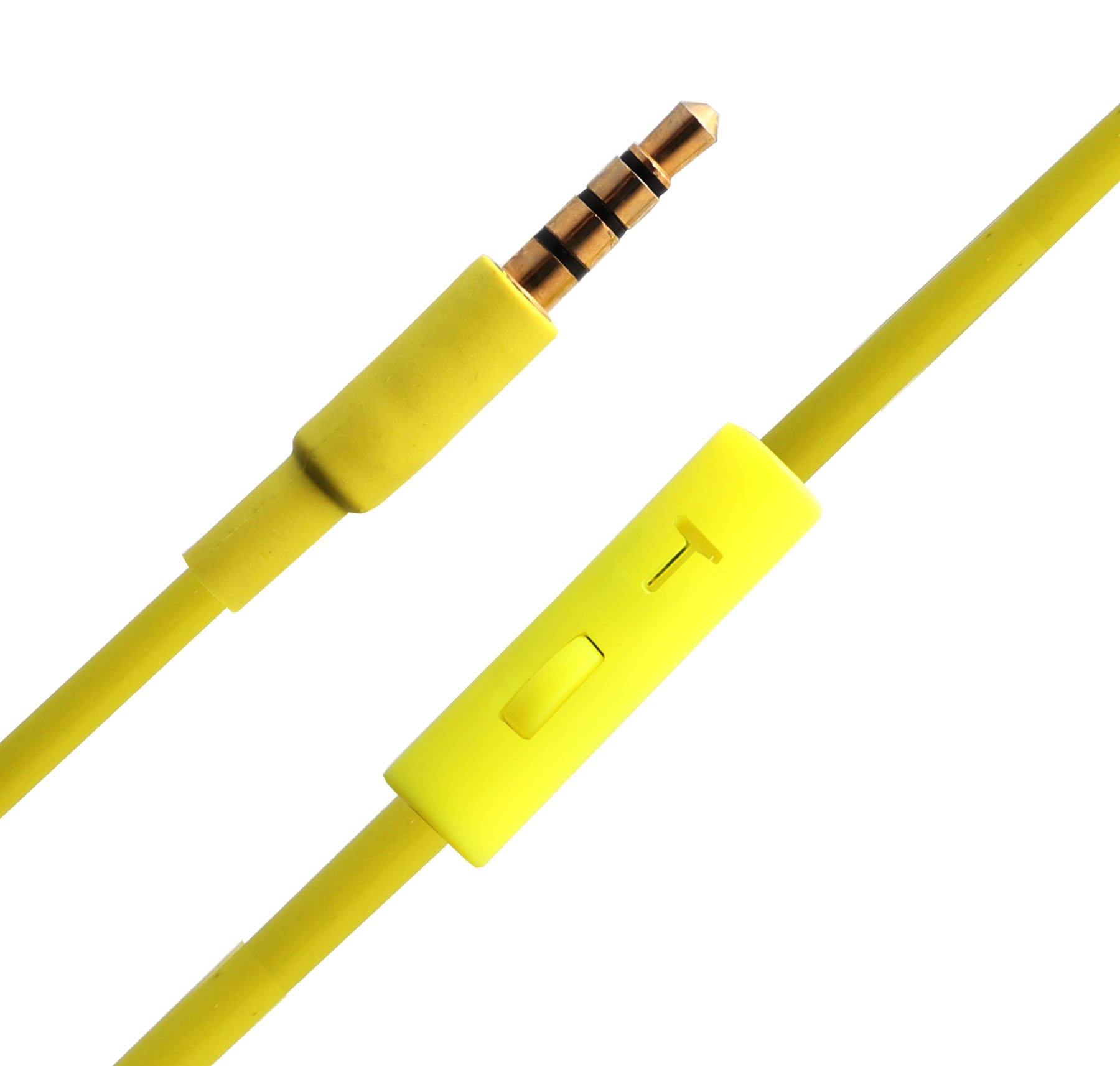 Connectland Over Ear 3.5mm Wired Headphone, Microphone Lightweight Adjustable Headband For Kids,Teens,Adults. iPhone iPad Tablet, Yellow CL-AUD63033
