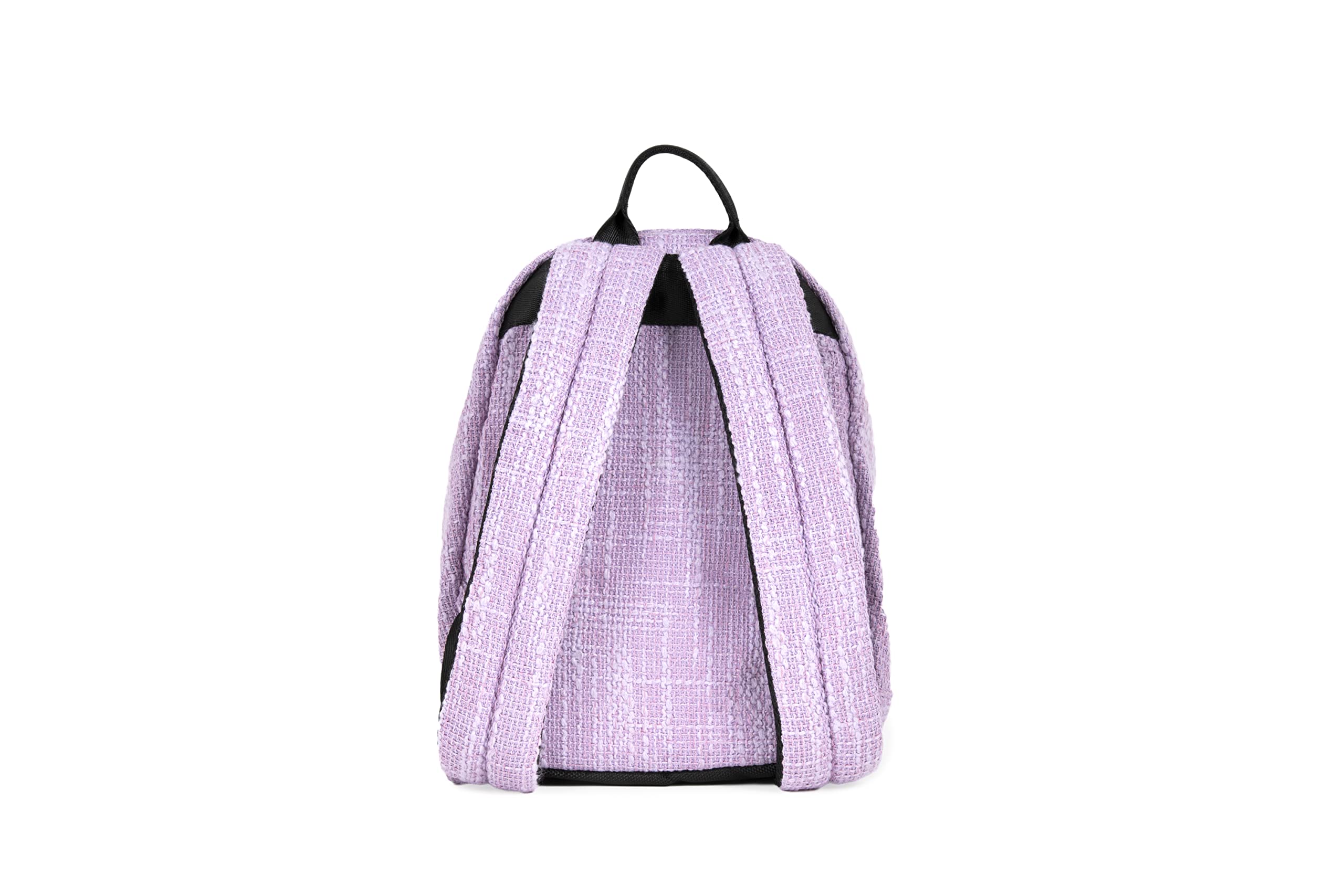 DIME BAGS Festy Bound Mini Hemp Backpack | Stylish Mini Backpack with Secret Pocket (Purple)