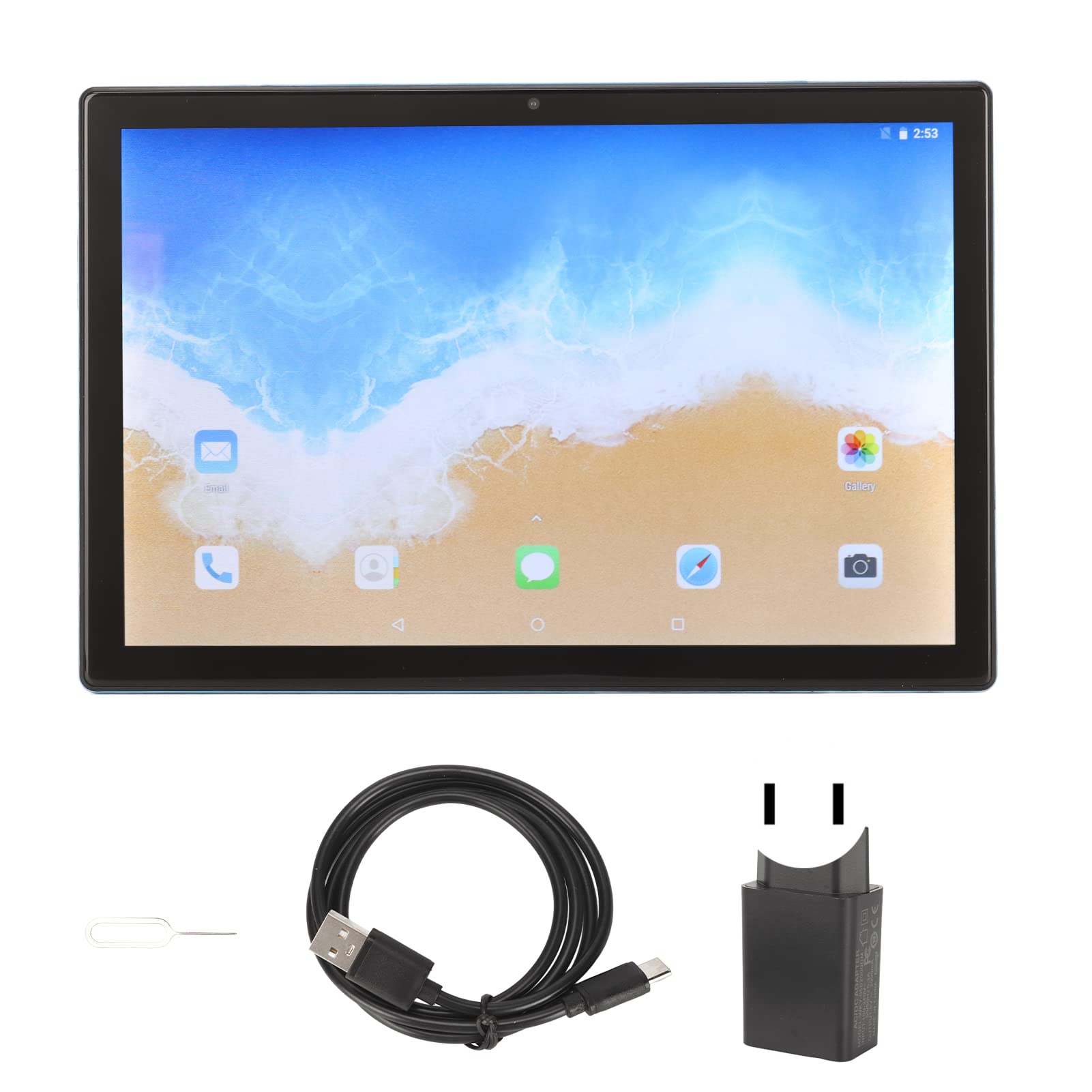 Dpofirs Tablet, 10 Inch Gaming Tablet, Portable HD Tablet PC, 8GB RAM 128GB ROM, Octa Core CPU, 4G LTE 5G WiFi Tablet,7000mAh HD Tablet for Office (US Plug)