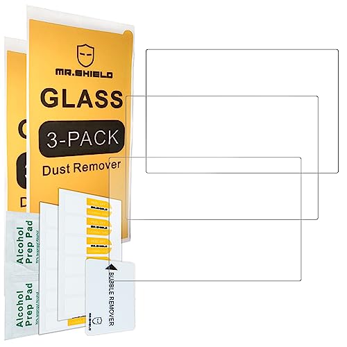 Mr.Shield [3-Pack] Screen Protector For ASUS Rog Ally [Upgrade Maximum Cover Screen Version] [Tempered Glass] [Japan Glass with 9H Hardness] Screen Protector with Lifetime Replacement