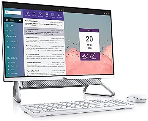 Dell Newest Inspiron 7000 All in One Desktop 27" FHD Display, 11th Gen Intel Quad-Core i5-1135G7, Geforce MX330, 512GB SSD+1TB HDD, 12GB RAM, HDMI, WiFi, Pop-up Webcam, WiFi 6, Win10