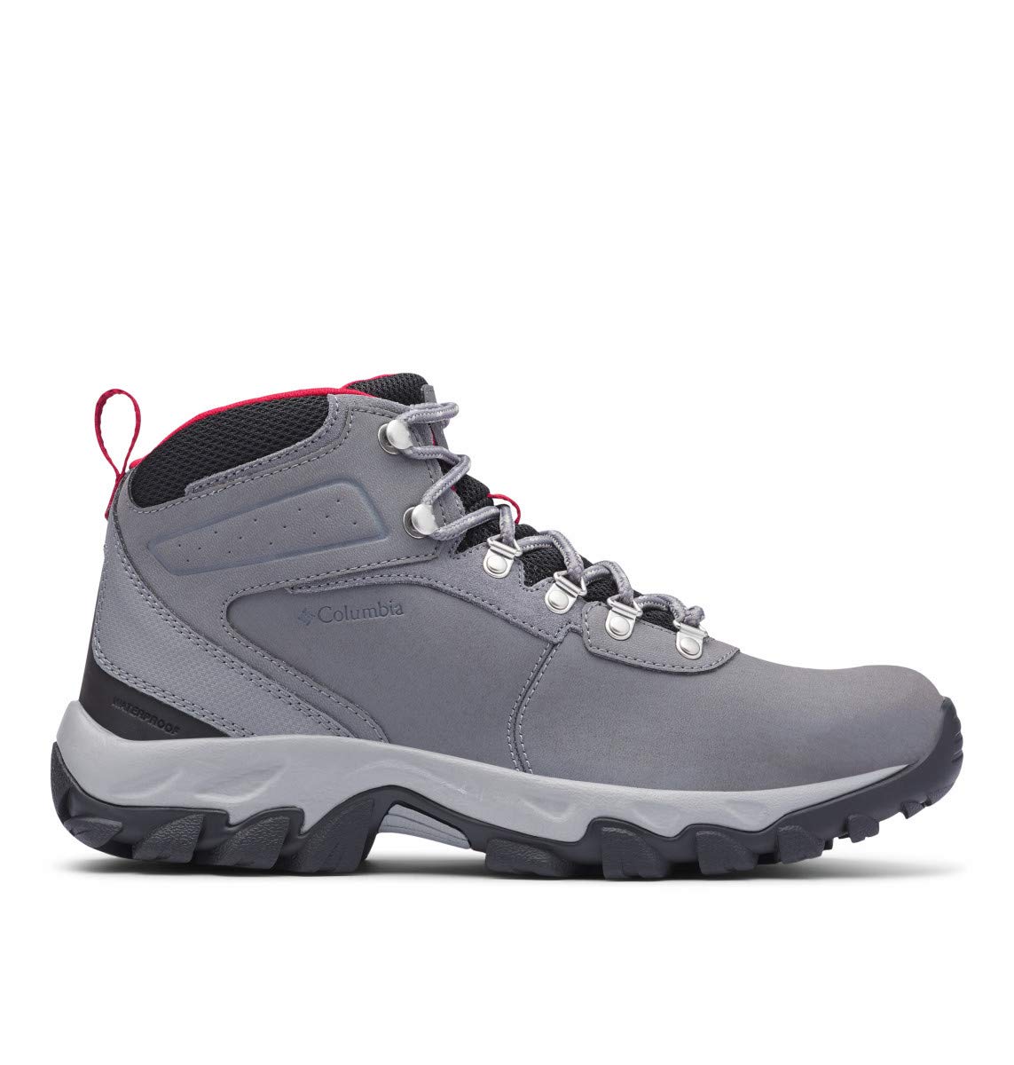 Columbia mens Newton Ridge Plus Ii Waterproof hiking boots, Ti Grey Steel/Rocket, 9 US