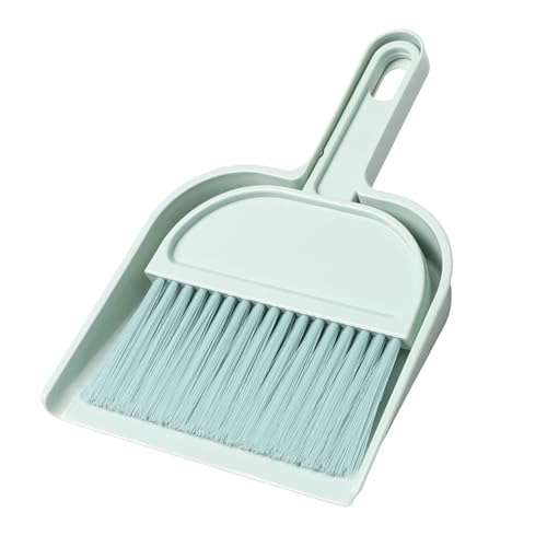 Mini Desktop Broom and Dustpan Set Tiny Portable Cleaning Brush for Versatile Household Use