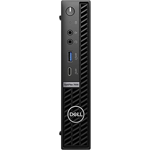 Dell Newest OptiPlex 7000 Business Micro Form Factor MFF Desktop Computer, 12th Gen Intel 12-Core i7-12700, 64GB DDR5 RAM, 2TB PCIe SSD, WiFi 6, Bluetooth, Keyboard & Mouse, Windows 11 Pro