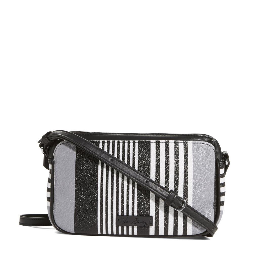 Vera Bradley Womens Small Crossbody Midnight Stripe One Size