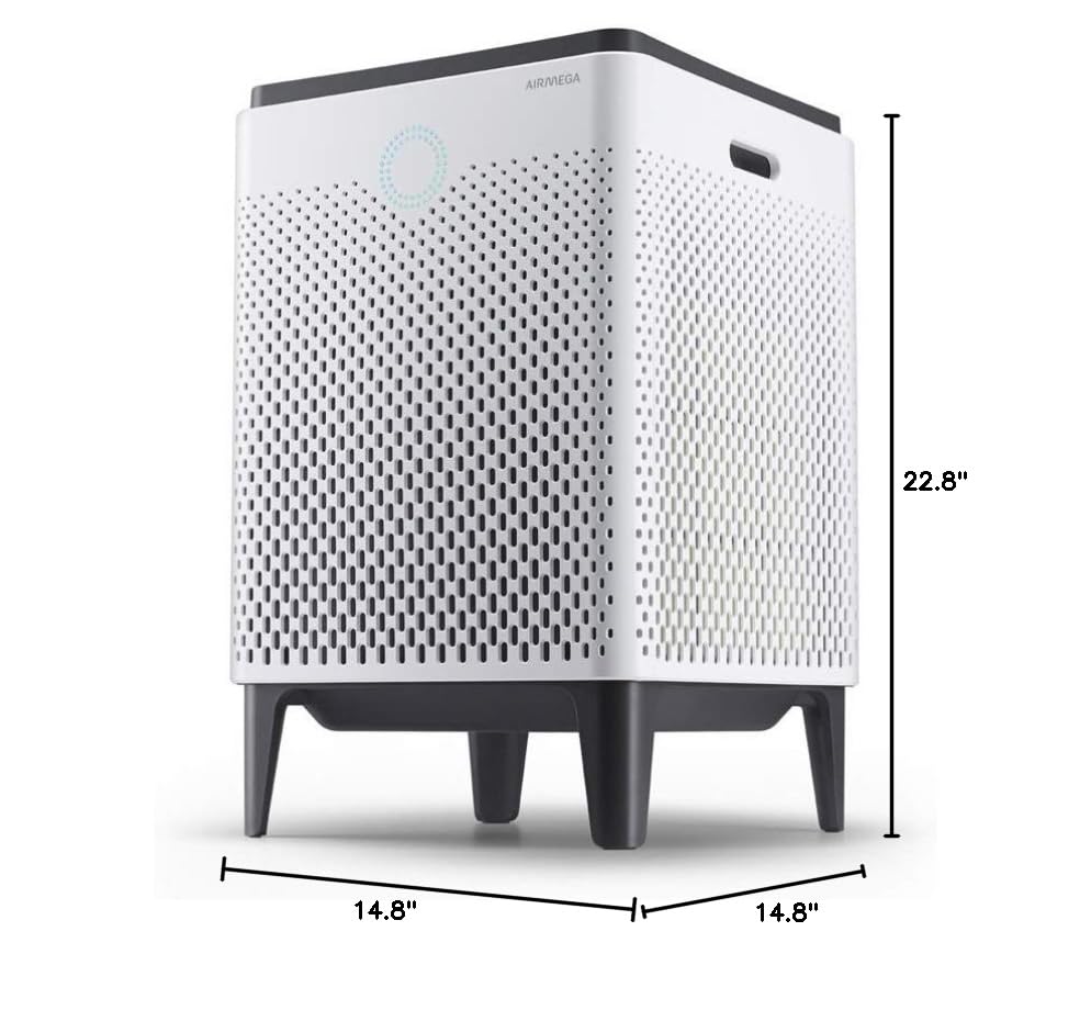 Coway Airmega 400S App-Enabled Smart Air Purifier (Covers 1,560 sq. ft.), True HEPA Air Purifier with Smart Technology, Compatible with Amazon Alexa and Google Home, White (111012)