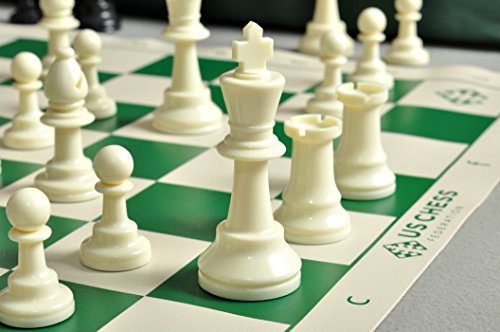 US Chess Quiver Chess Set Combo (Green)