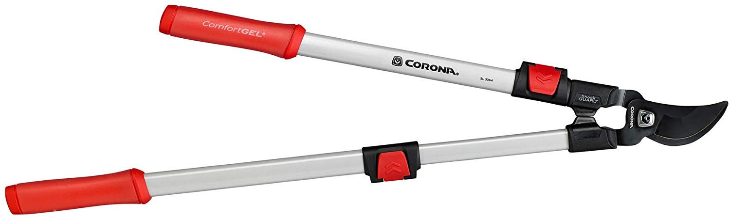 Corona SL 3364 ComfortGEL Extendable Bypass Lopper, 1-1/2 Inch Cut