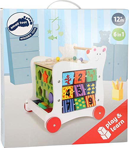Small Foot Wooden Toys - Wooden Baby Bear Walker