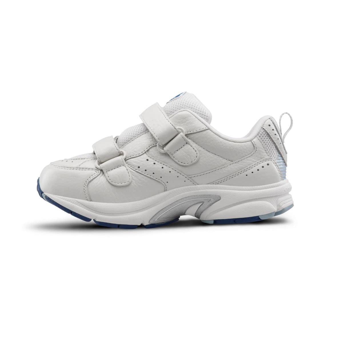 Dr. Comfort Spirit X Women's Double Depth Walking Shoes-Comfortable Shoes for Women-Lightweight and Strong Velcro Closure - White 7 Wide (C/D)