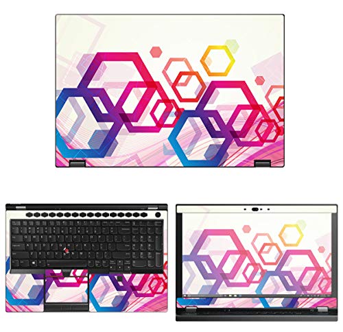 Decalrus - Protective Decal Skin Sticker for Lenovo ThinkPad P53 (15.6" Screen) case Cover wrap LEthnkpd15_P53-160