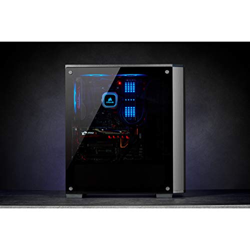 Corsair Carbide Series 175R RGB Tempered Glass Mid-Tower ATX Gaming Case - Black