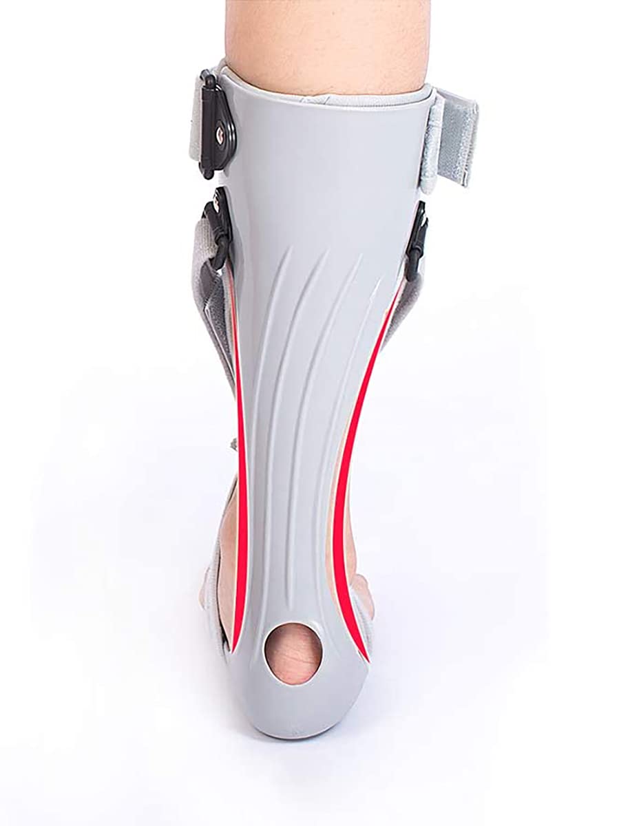 Drop Foot Support Splint – Support for Drop Foot, Nerve Injury, Foot Position, Relieve Pressure, Ankle& Foot Orthosis Unisex,Right Foot,L