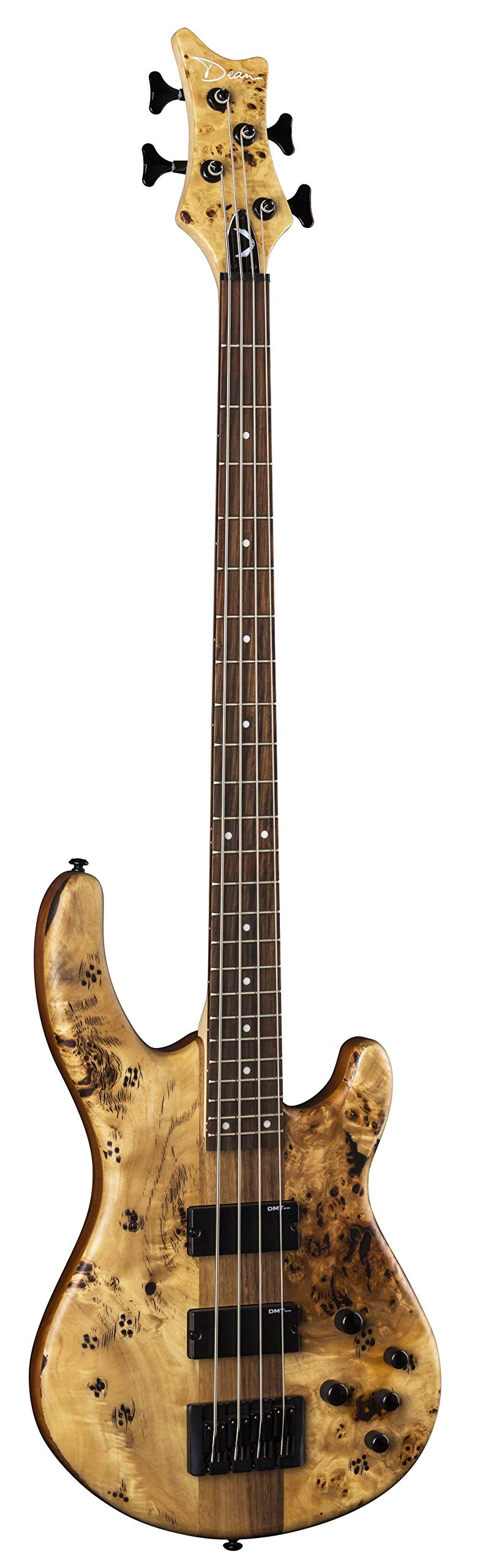Dean Edge Select 4-String Bass Guitar, Burled Poplar
