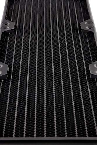 Corsair Hydro X Series, XR5 120mm Water Cooling Radiator (Single 120mm Fan Mount, Easy Installation, Premium Copper Construction, Polyurethane Coating, Integrated Fan Screw Guides) Black