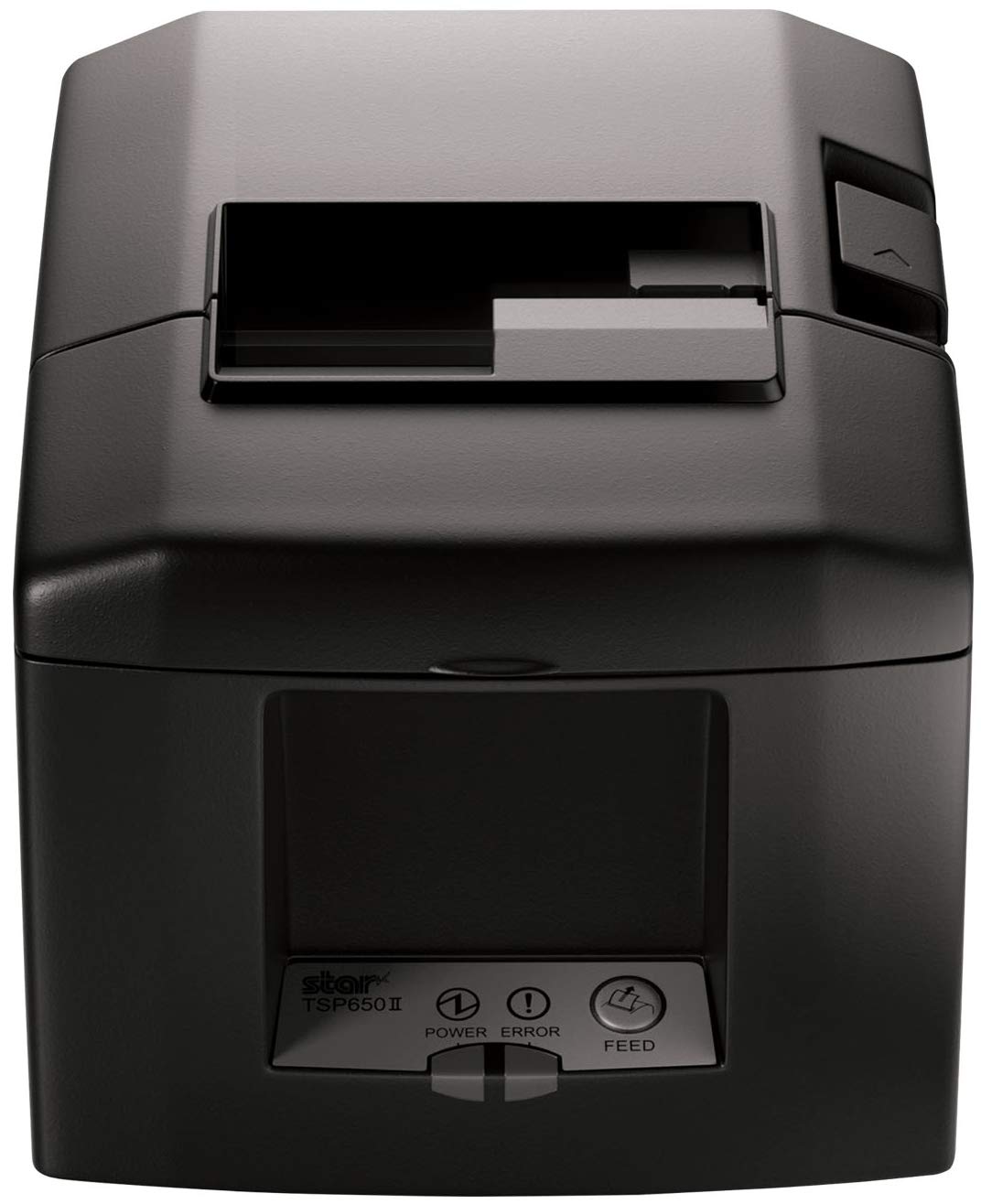 Star Micronics TSP654IISKU USB Liner Free Thermal Printer for Sticky Paper with Cutter and External Power Supply - Gray
