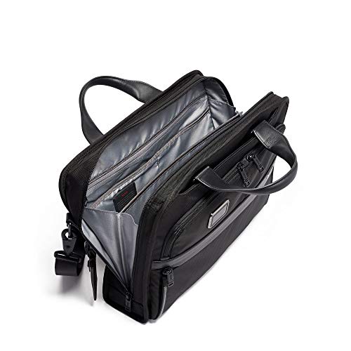 TUMI - Alpha 3 Organizer Portfolio Bag - Briefcase for Men and Women - Black