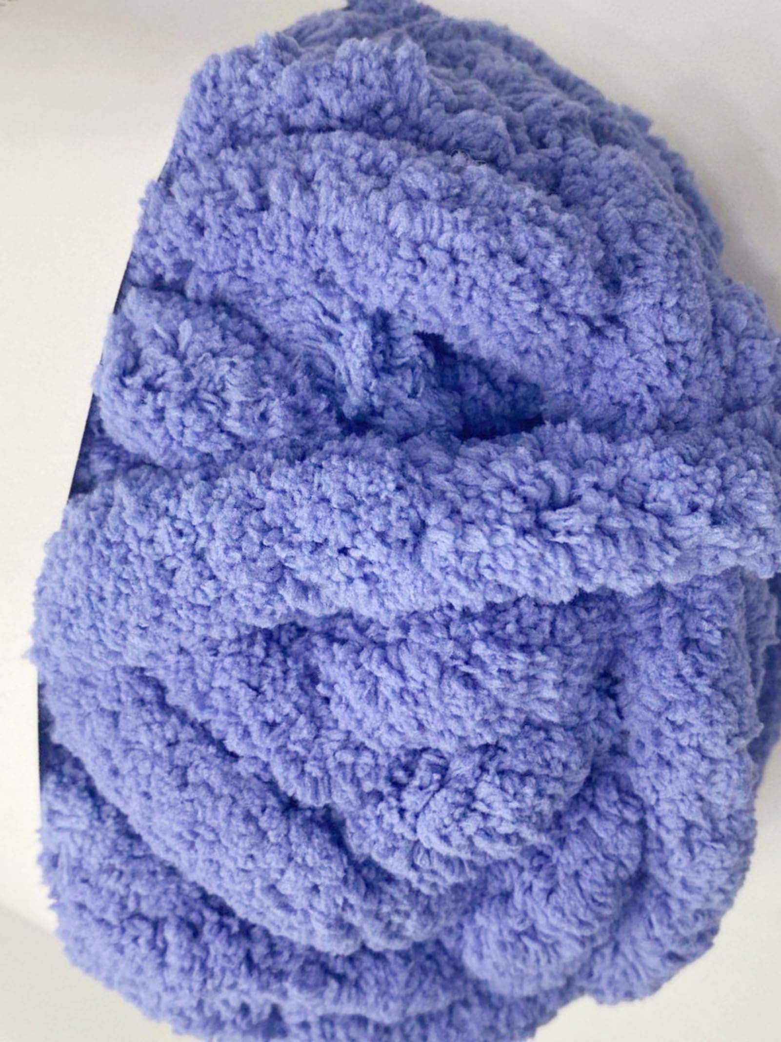 Chunky Yarn Soft Chenille Yarn 3lb, Black 6 Pack Washable Arm Knitting Yarn Cozy Large Chunky Knit Yarn Jumbo Bulky Yarn 48oz