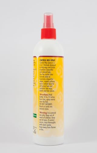 Control Wig Spray 3 In 1 Formula 12Oz