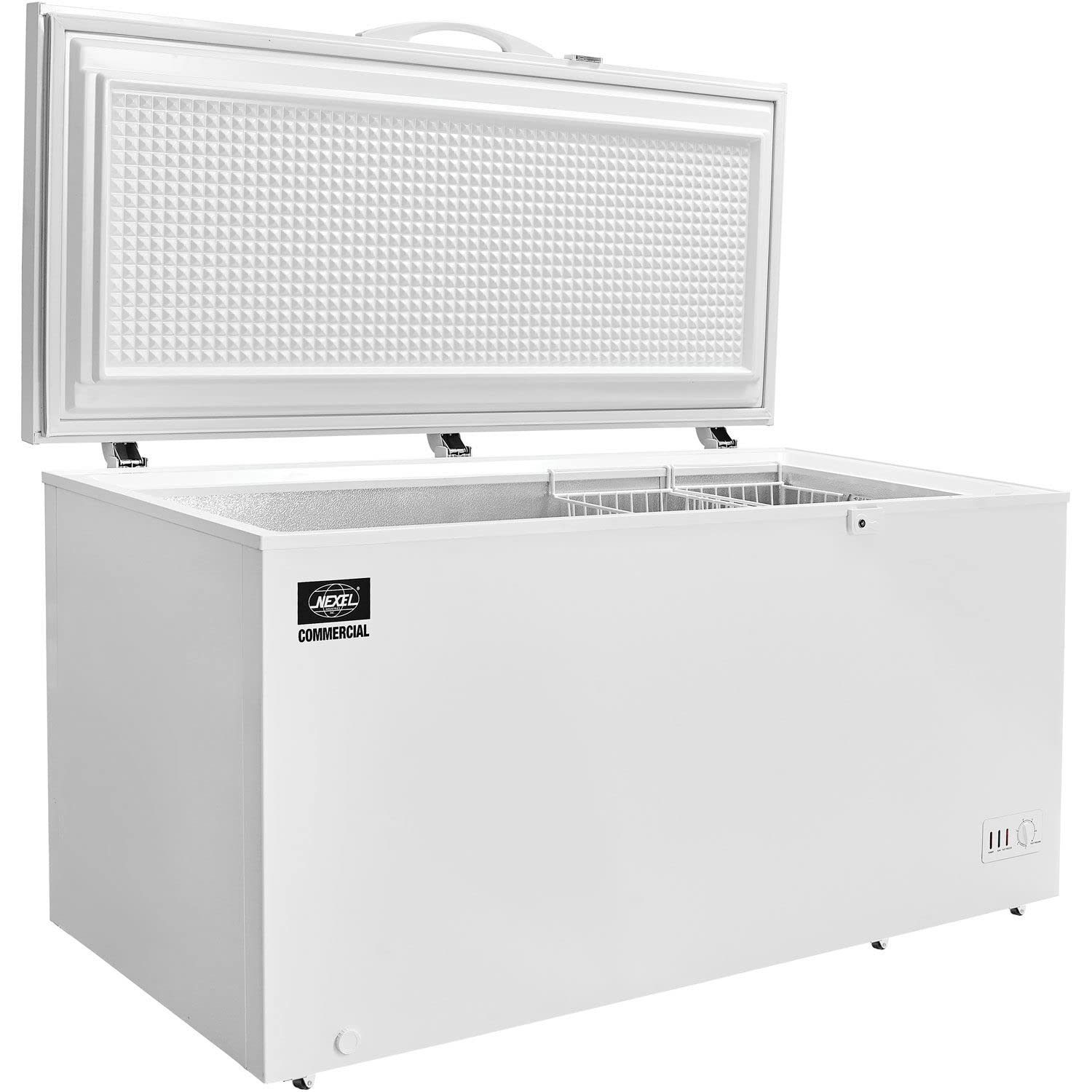 Global Industrial Chest Freezer, 15.4 Cu. Ft., White