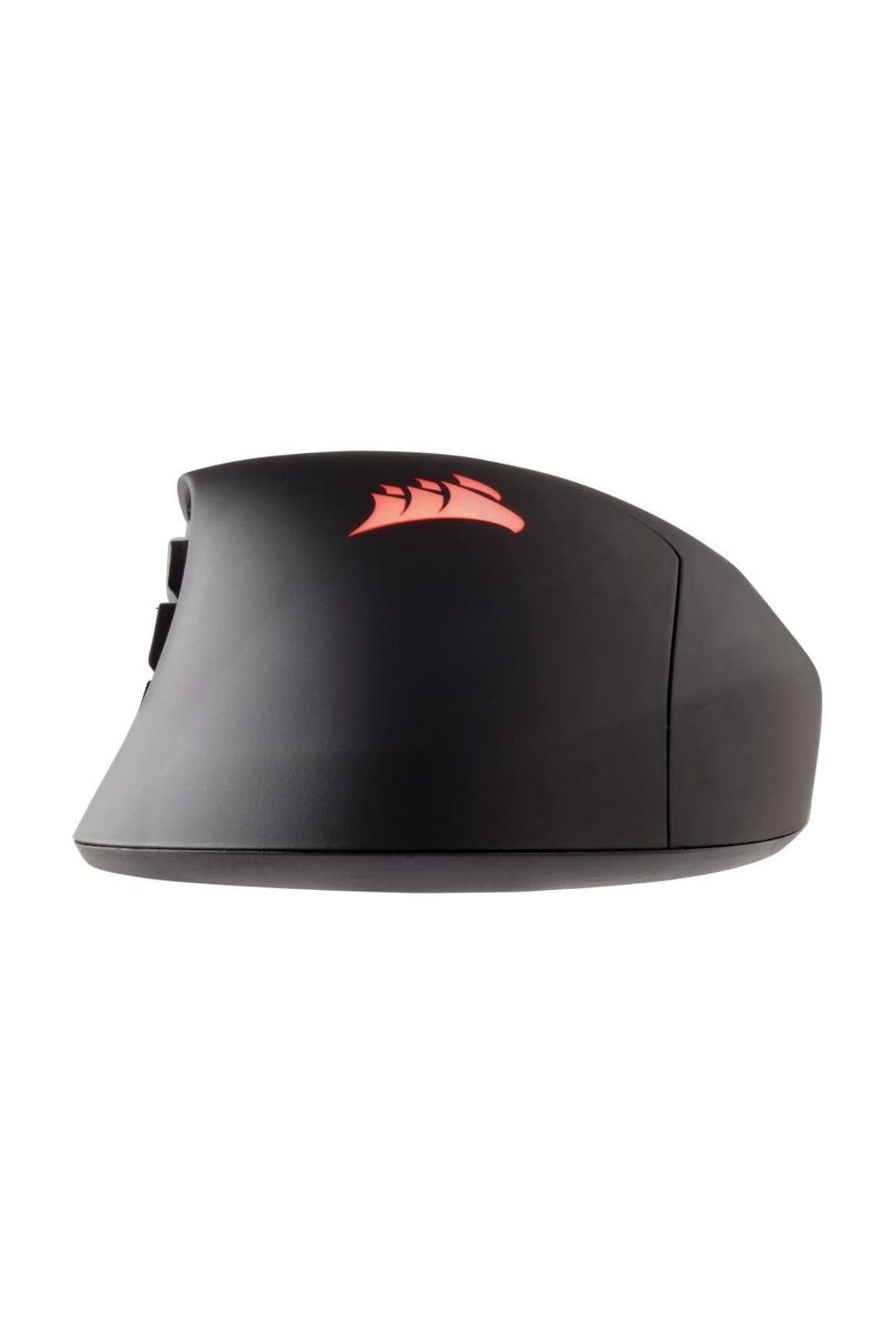 Corsair Scimitar Elite RGB Optical MOBA/MMO Gaming Mouse (18000 DPI Optical Sensor, 17 Programmable Buttons, 4-Zone RGB Multi-Colour Backlighting, Contoured Shape, On-Board Storage) - Black