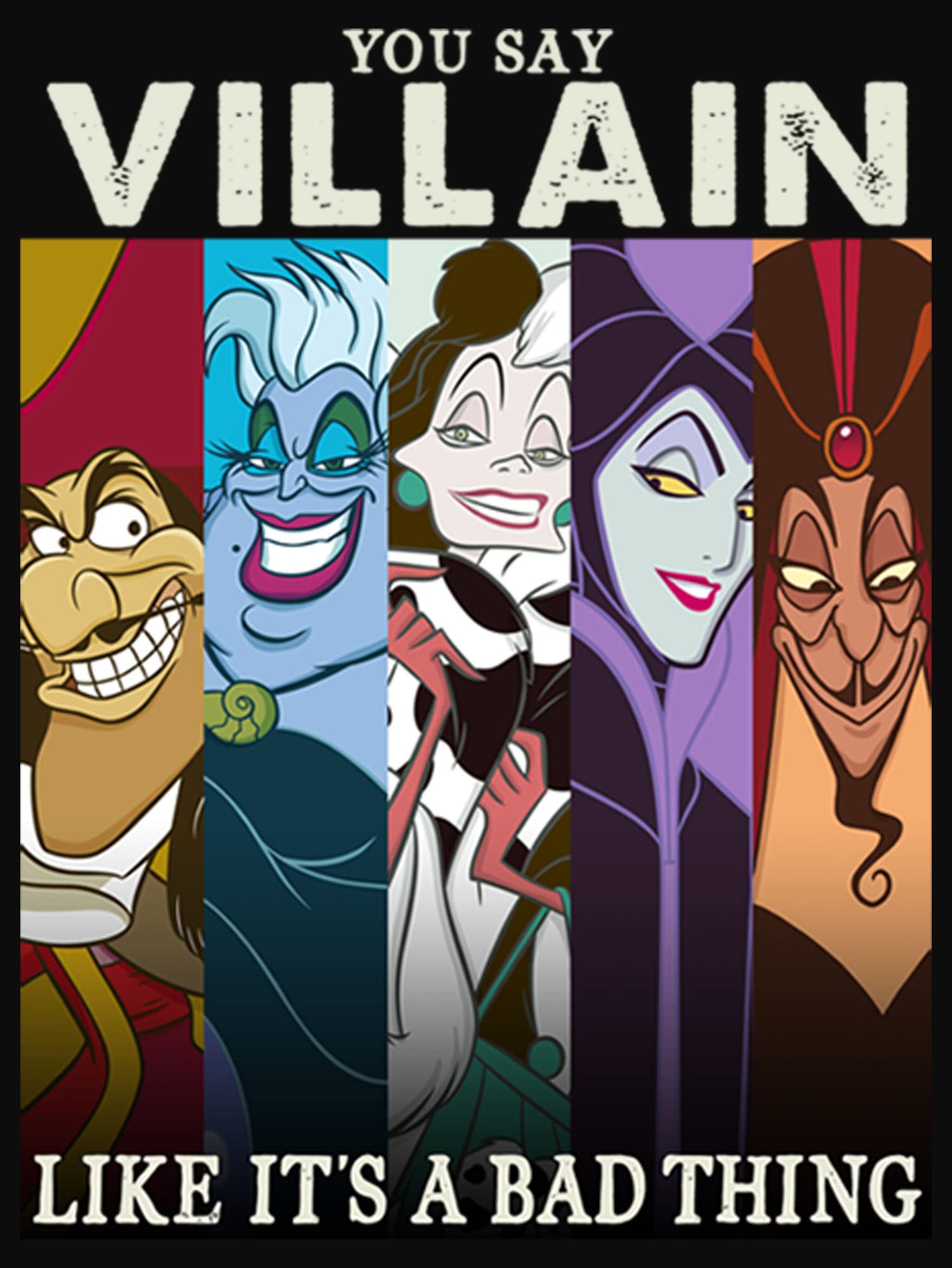 Disney Junior's Villain Like Bad Tank Top, Black, XX-Large