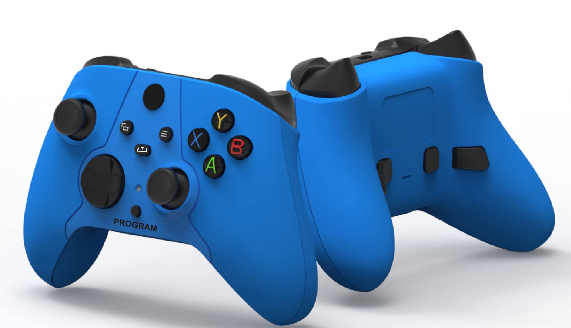 Enhanced Wireless Controller for Xbox Series X|S,Video game controller With 4 Remappable Buttons, 4 Motor Vibration, 3.5mm Stereo Headset Jack, Compatible with Xbox One, PC/Laptop Windows10--Blue