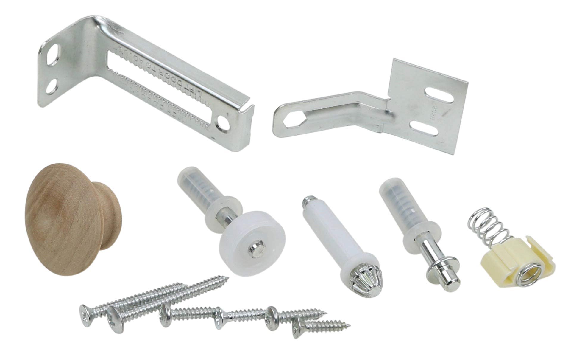 Harrier Hardware Bifold Door Hardware Repair & Replacement Kit, 2-Door Set