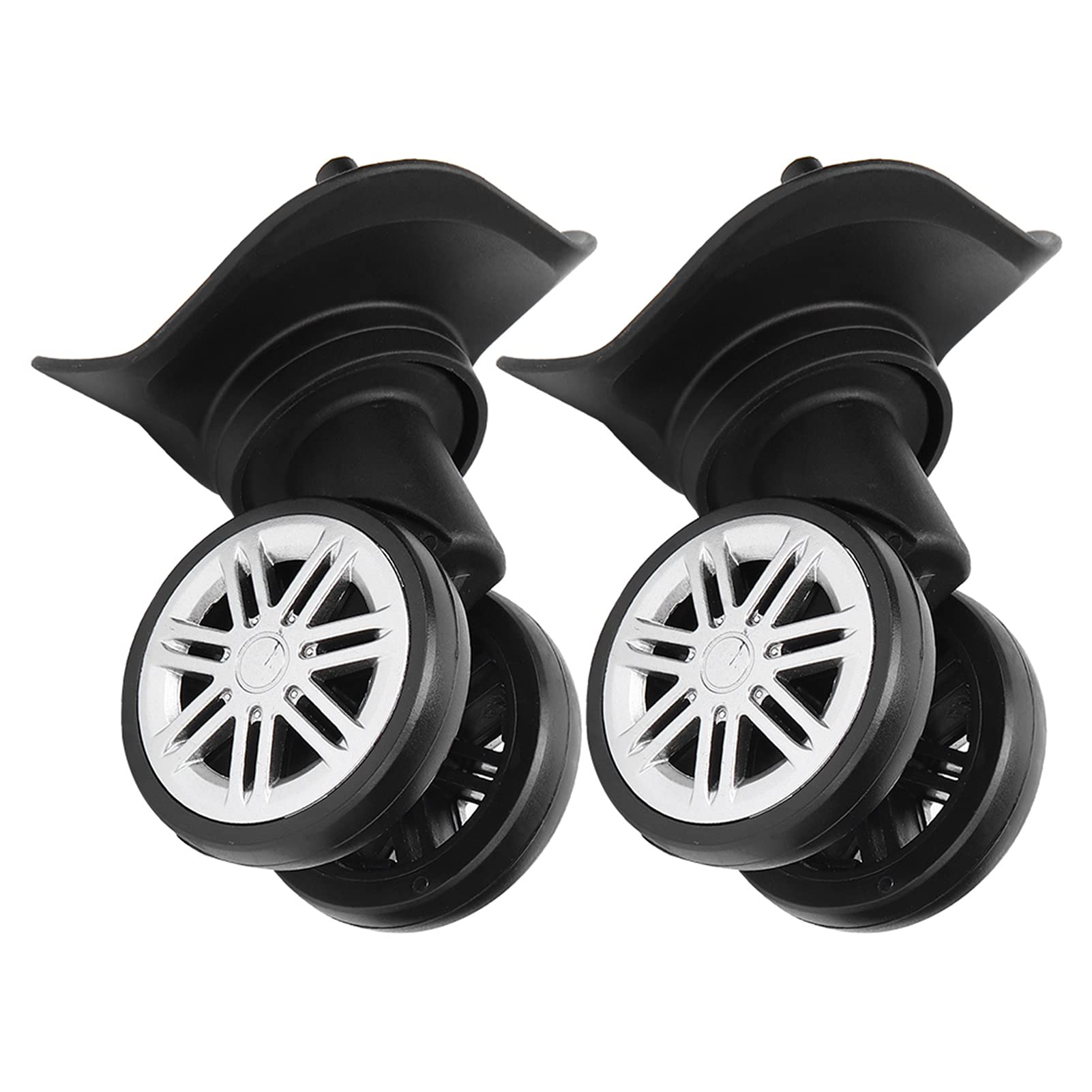 Drawbar Box Wheel,Mute Double Row Large Suitcase Wheel Wear Resistant Luggage Replacement Accessory